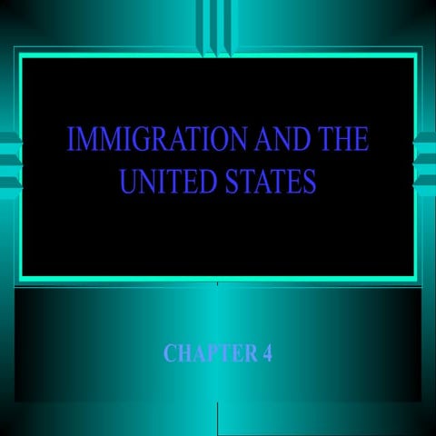 Immigration Powerpoint | PPT