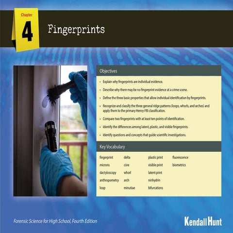 Forensic Science - 07 Casts and impressions | PPTX