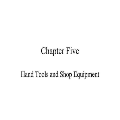 Mechanic motor vehicle tool list with picture and uses | PDF