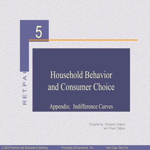 Ch05:household behavior and consumer choice | PPT