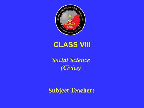 Ppt ch 5 the judiciary class 8 | PDF | Law