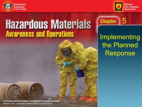 HAZMAT FIRST RESPONDER OPERATIONS NFPA COMPLIANT | PPT