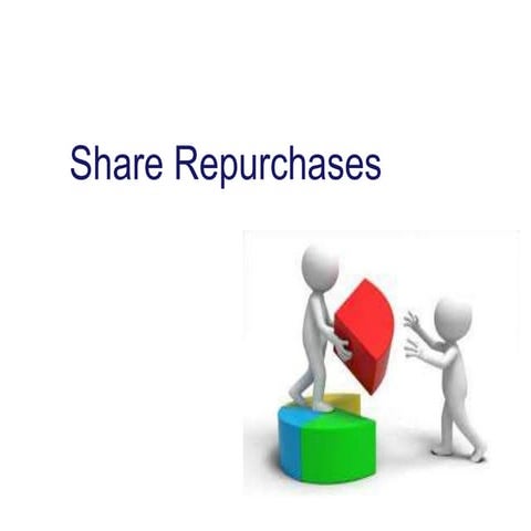 share repurchases-cash offers for outstanding shares of common stock | PPT