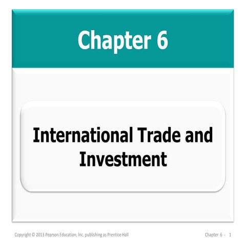 MBA 713 - Chapter 06 | PPTX | Currencies | Economy