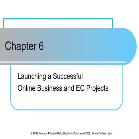 CH06Launching a Successful Online Business and EC Projects.ppt