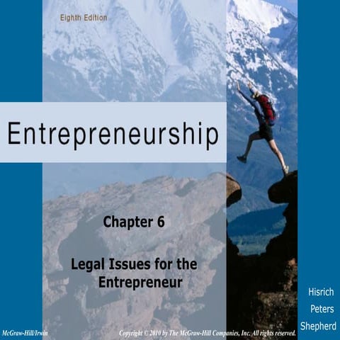 Entrepreneurship Chap 6 | PPT