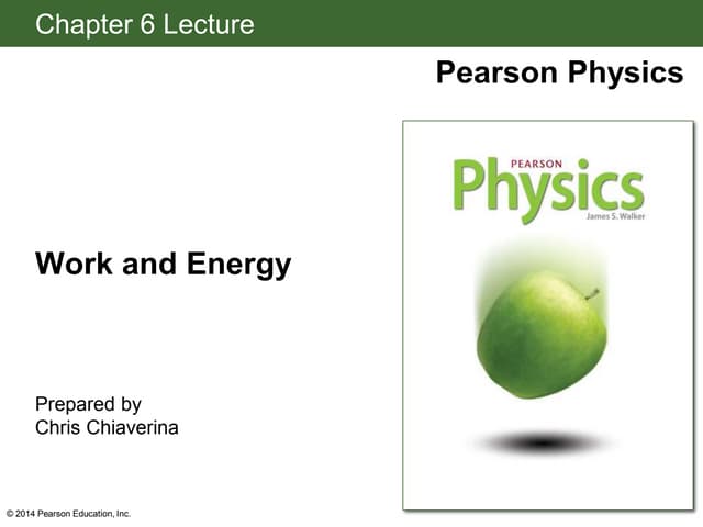 Ppt on work energy and power class xi science | PPT