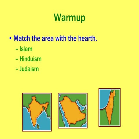 6 Major World Religions | PPTX