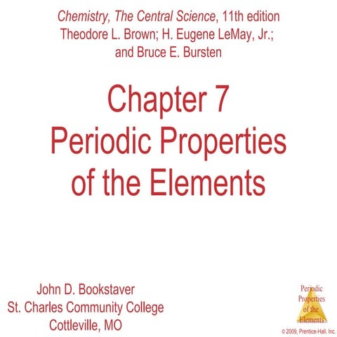 AP Chemistry Chapter 7 Outline | PPT
