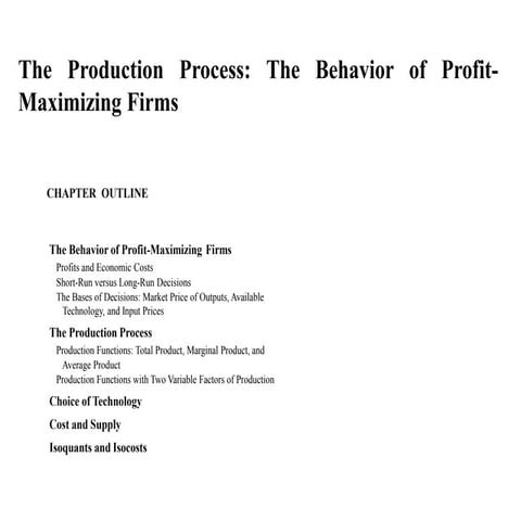 ch07_The Production Process............. | PDF