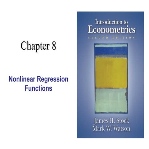 Non linear regression function -Introduction to Economics | PPT