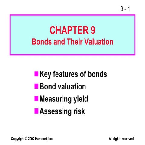 Bonds Valuation for Financial Statements | PPT