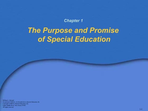 1. special education | PPTX