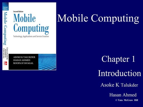 Architecture of Mobile Computing | PPT | Databases | Computer Software and Applications