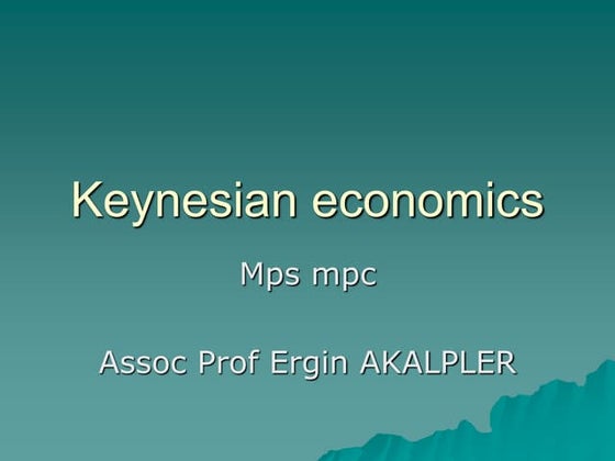 7 Consumption Function Ppt 0820