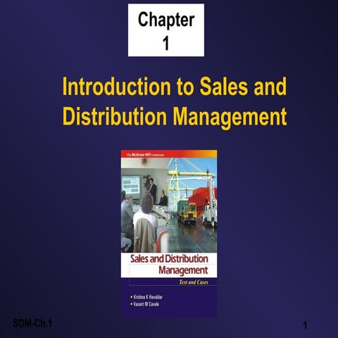 Sales and distribution management introduction | PPT