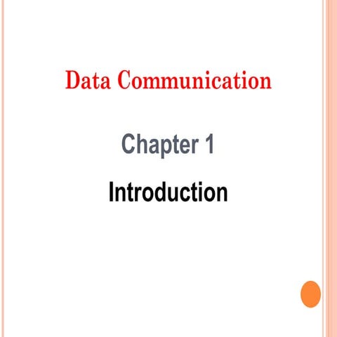 data communication and telecommunication CH_1.ppt