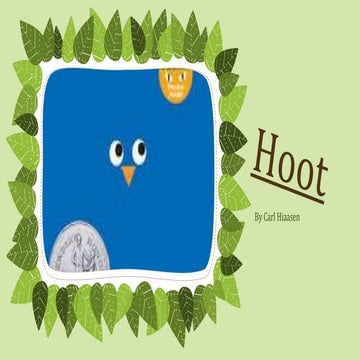 Hoot Ch 1-3 pictures | PPT