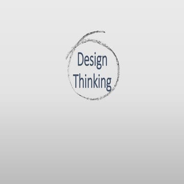 Design Thinking Process for Problem Solving | PPT