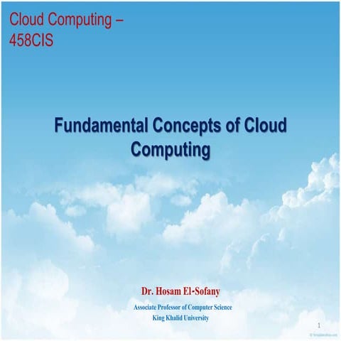 Ch1- Fundamental Concepts of Cloud Computing.pptx | Cloud Computing ...