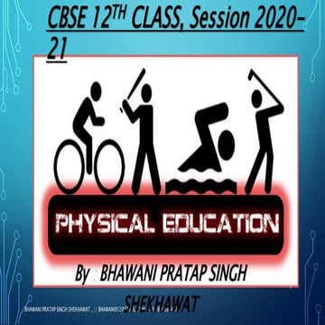 class 12th Ch1 planning in sports 2020-21 by bhawani pratap singh ...