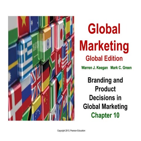 Brand And Product Decisions In Global Marketing | PPTX
