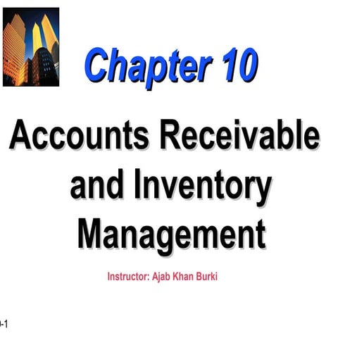 Financial Management Slides Ch 10 | PPT