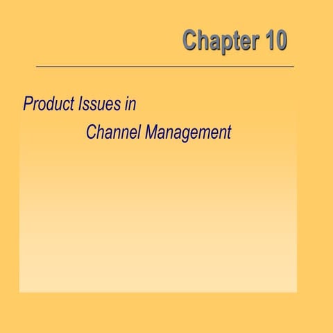ch10.ppt pricing issues in channel management | PPT
