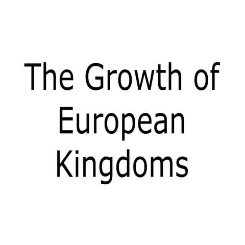 Growth Of Kingdoms World history lets do it | PPTX