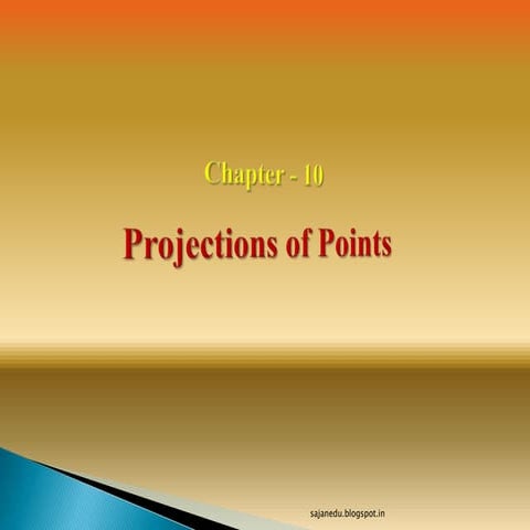 Ch 10 egg. gra - projection of points | PPTX