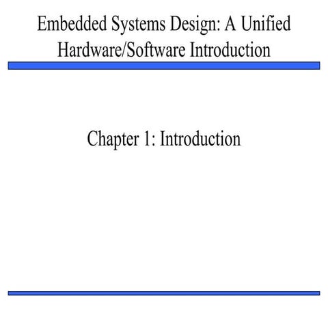 Embedded systems introduction and its uses.ppt