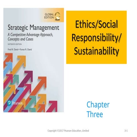 Ethics/Social Responsibility / Sustainability | PPTX