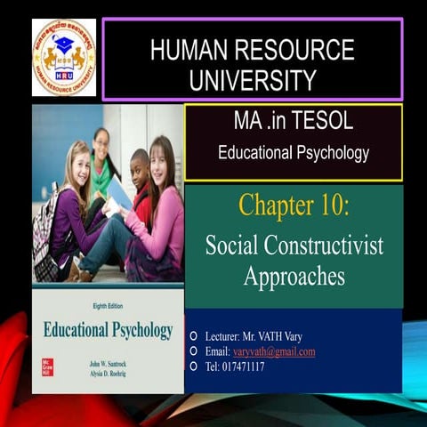 CH 10 Social Constructivist Approaches.ppt