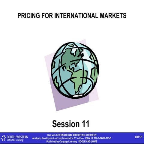 International pricing strategy | PPTX