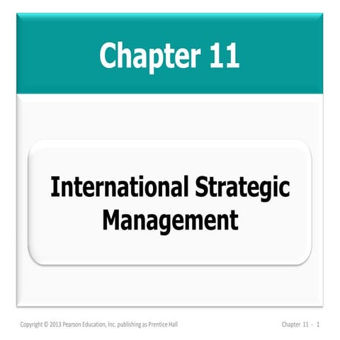 MBA 713 - Chapter 11 | PPTX | Business Administration | Business