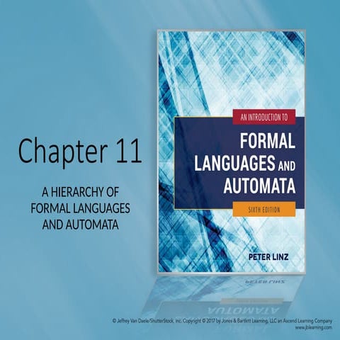 Slides For Automata Theory Chapter No 11 Ppt 9368