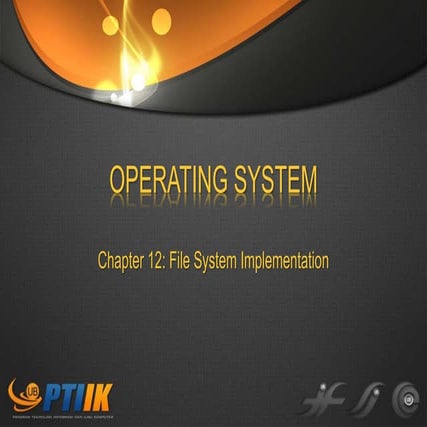 Ch11 File System Implementation Ppt 1671