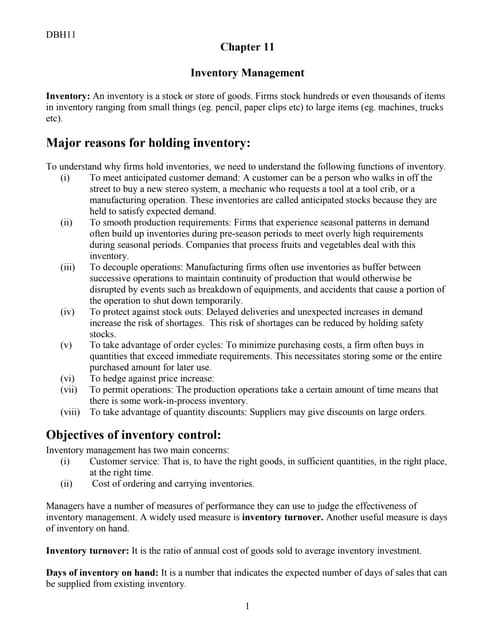 Inventory model (operation research) | PPT