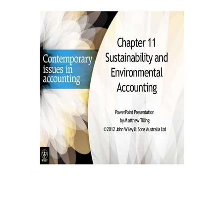 ch11-ppt-rankin sustainability and enviromental accounting | PPTX