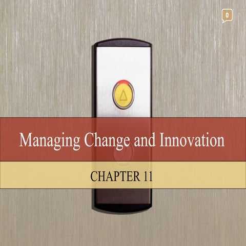 Managing Change and Innovation | PPT