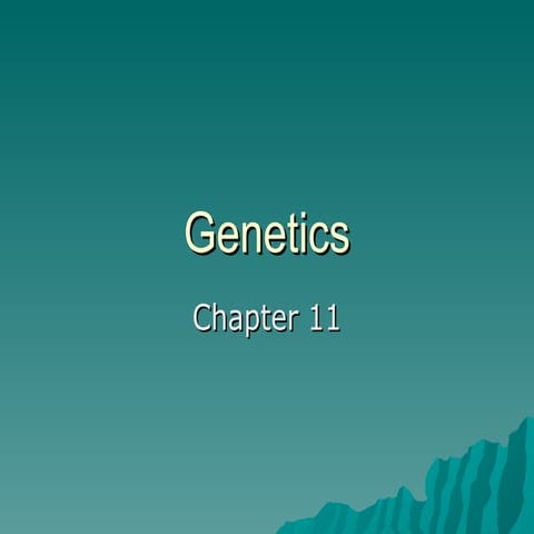 Genetics | PPT