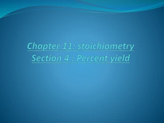 Chapter 1 : Rate of Reaction | PPT