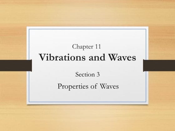 Waves and Energy | PPT | Physics | Science