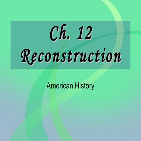 Ch 12 | PPT