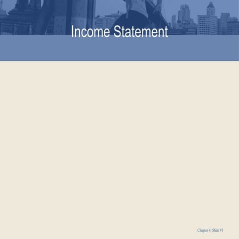 Ch 12.2 income statement1 | PPT