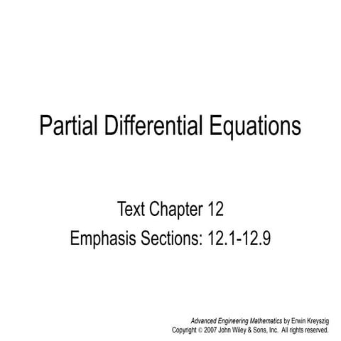 ch12 from Partial Differential Equations.ppt