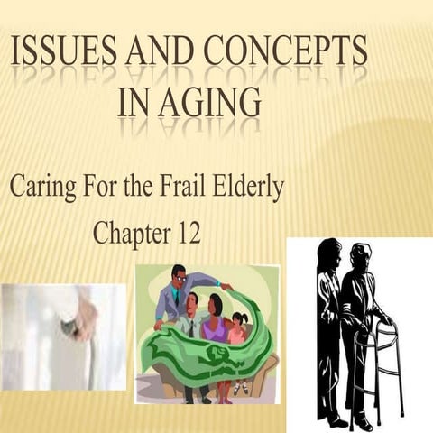 Ch12 caring for the frail elderly rev 11 11 | PPTX