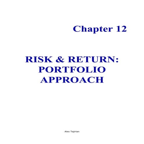 Ch12 portfolio | PDF