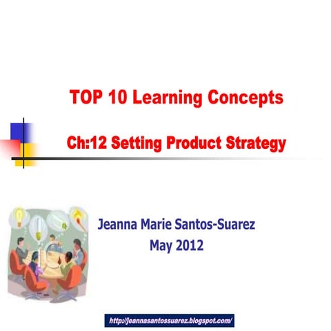 Ch 12 setting product strategy santos suarez | PPTX