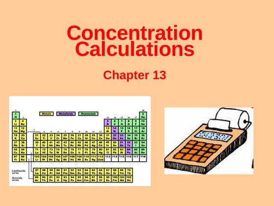 Preparation of solutions | DOCX | Chemistry | Science